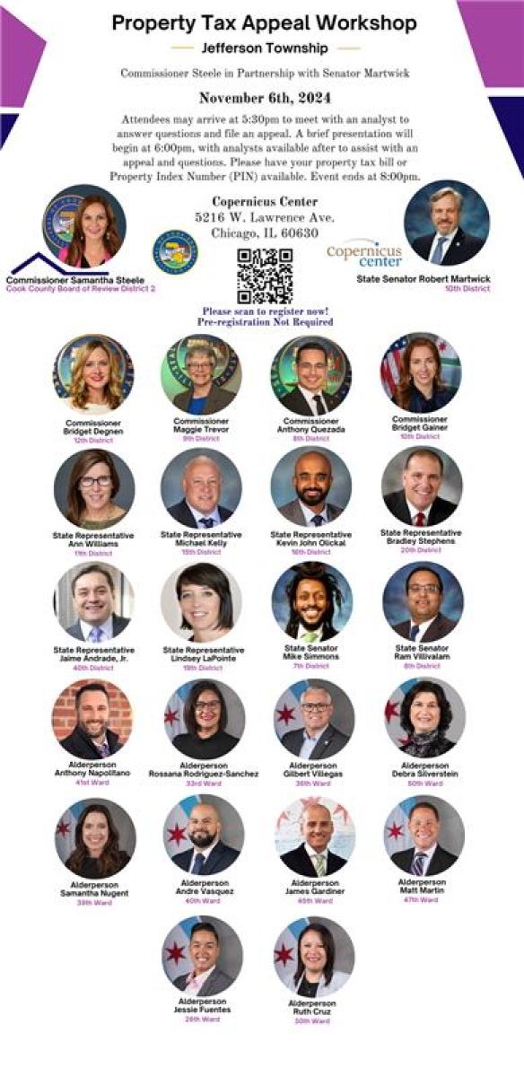 Commissioner Samantha Steele | Cook County Board of Review