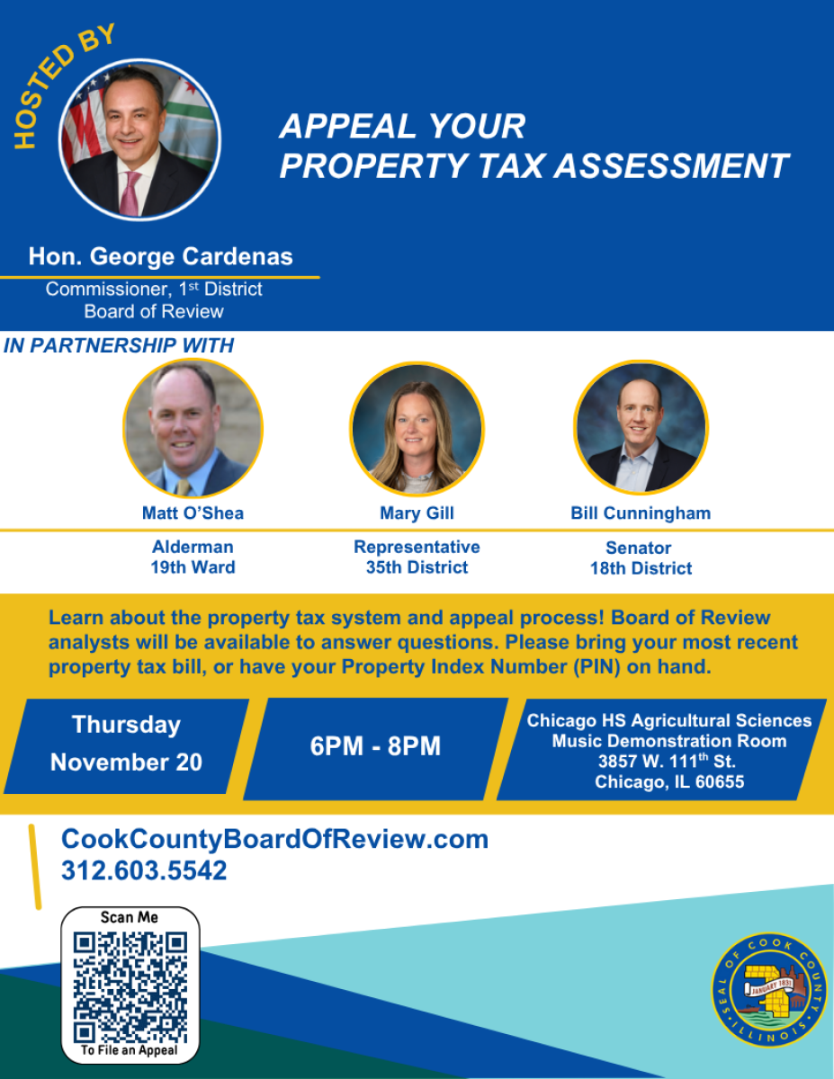 Commissioner George A. Cardenas | Cook County Board of Review